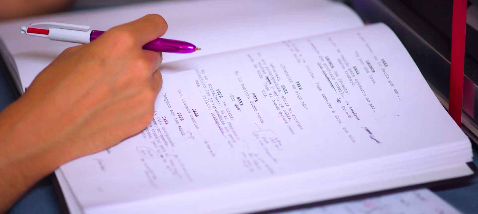 Master in Screenwriting - TAI School of the Arts